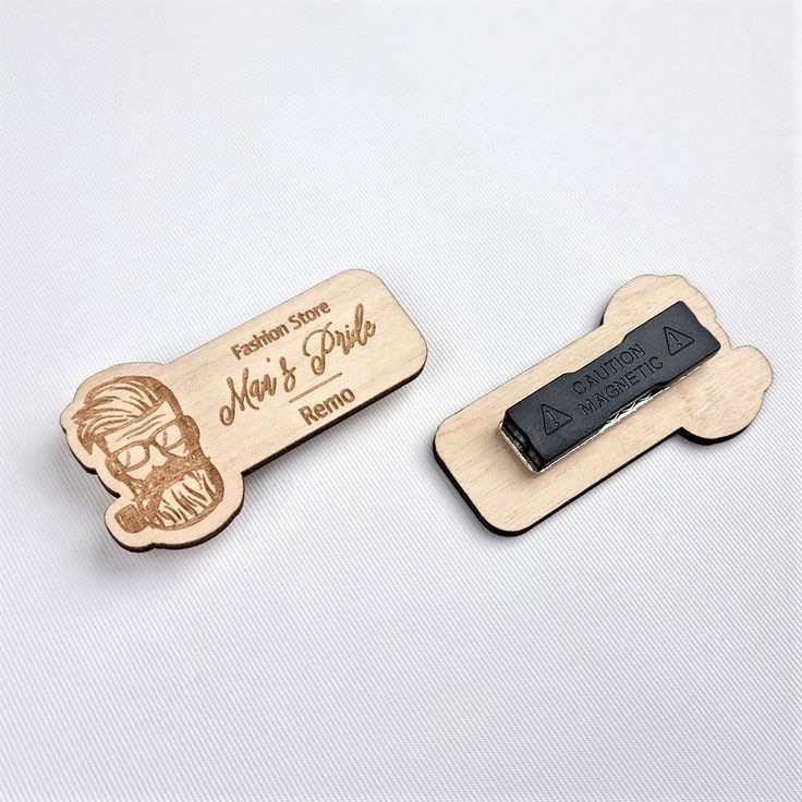 Laser Engraved Name Badges – Cays Prints